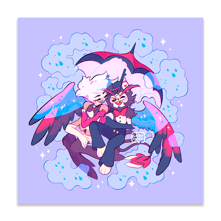 HAZBIN HOTEL: HUSKERDUST PRINT – Leaphere